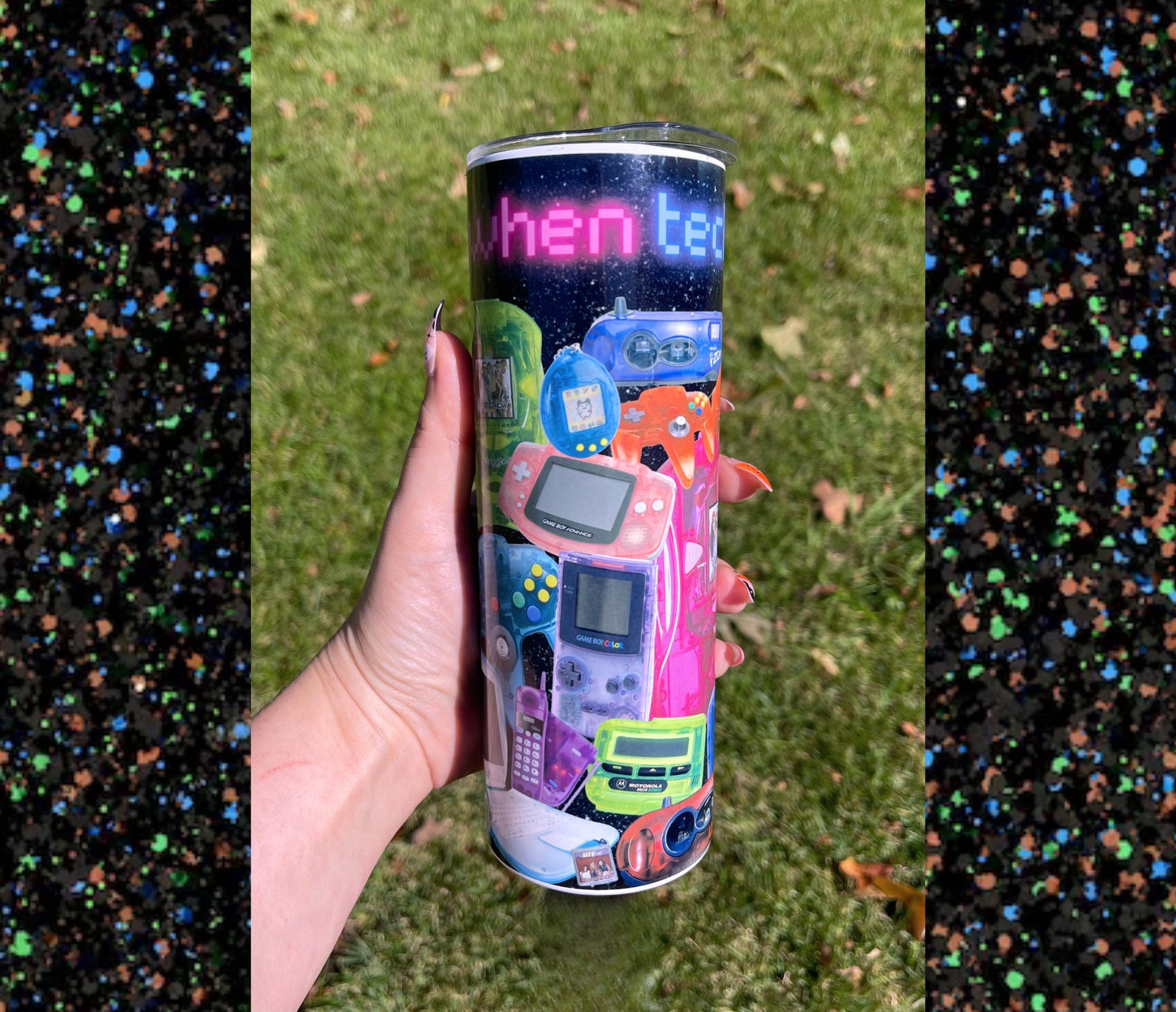 Y2K Technology Early 2000s 20oz Skinny Tumbler - Etsy