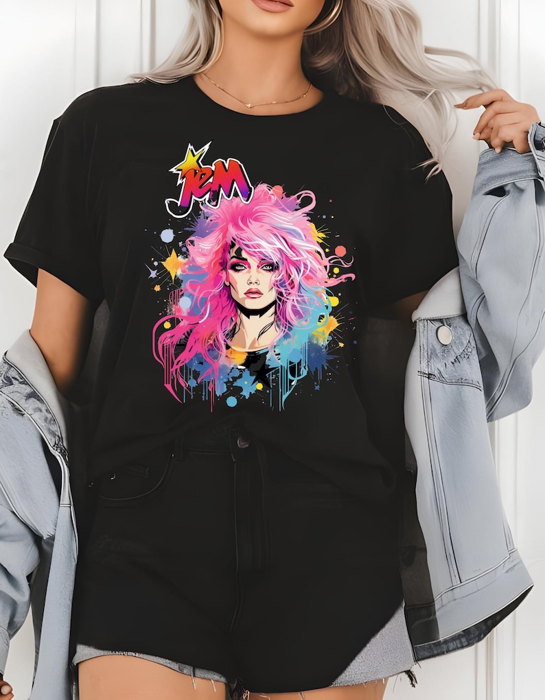 Parody Retro 80s Jem and the Holograms Parody Sweatshirt - Nostalgic ...