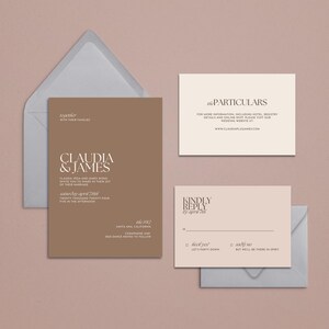 Wedding Invitation Template | Digital Invite Suite | Canva Template ...