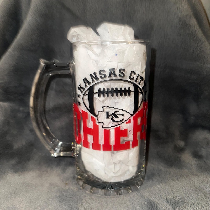 Chiefs Beer Mug - Etsy