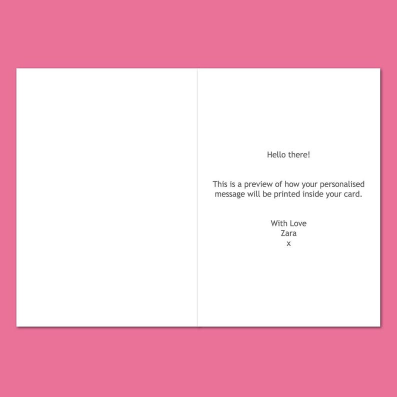 I Love You More Valentines Day Card: Personalized A5 Greeting Card ...