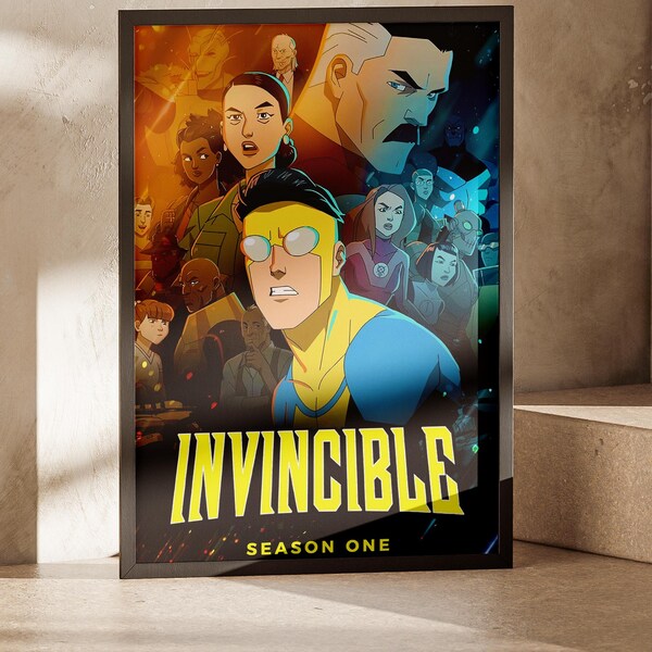 Invincible Poster - Etsy