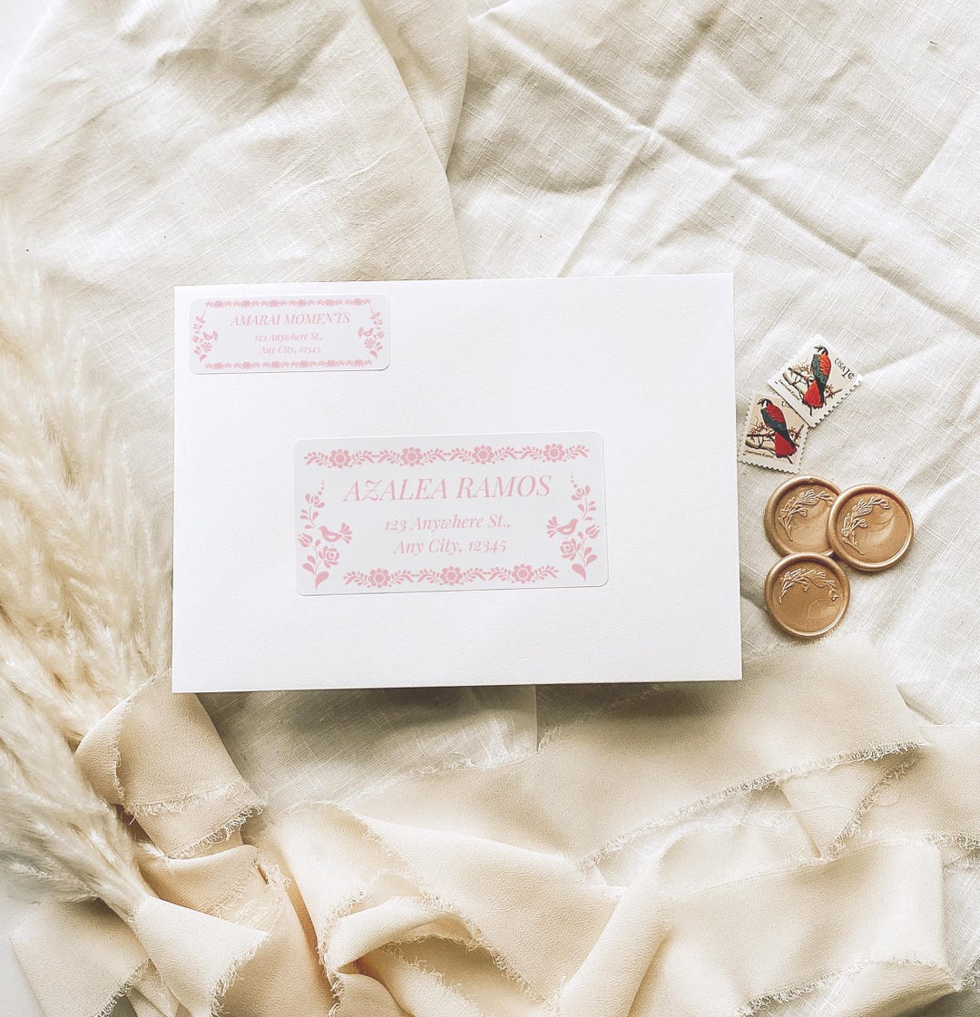 Cielito Lindo Address Labels, Mexican Talavera Printable Labels for ...