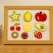 Flat Fruit Crochet Applique Patterns: DIY Decor (PDF Digital Download ...