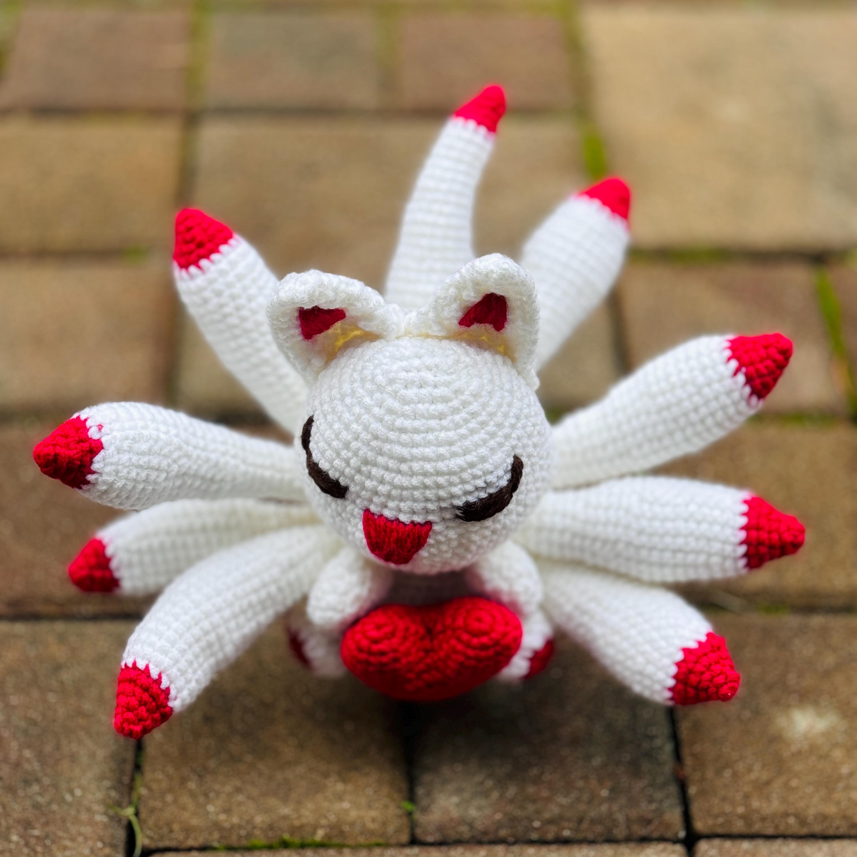 DIGITAL DOWNLOAD Crochet Amigurumi Pattern: Fuyuko the Kitsune Mystical ...