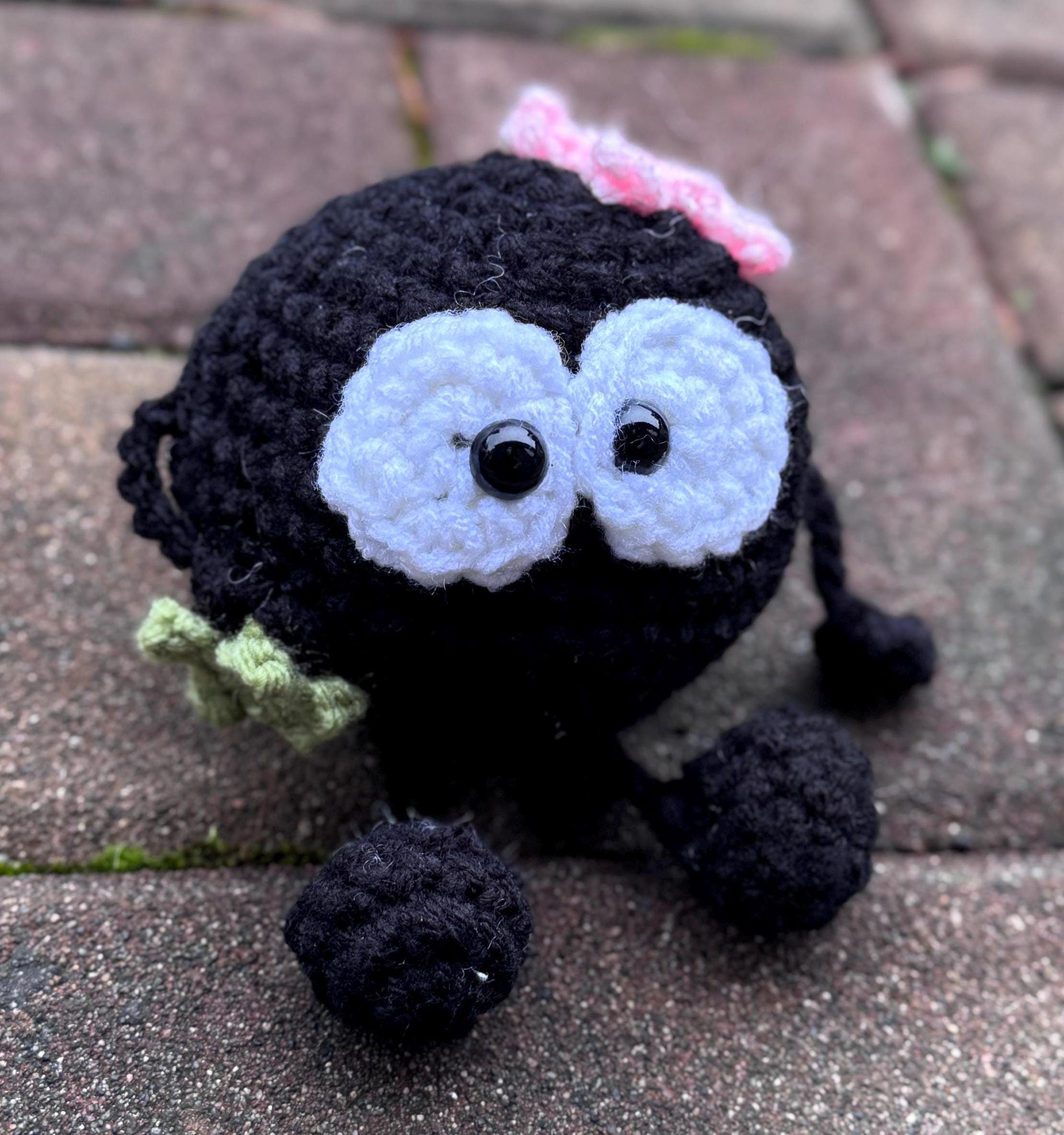 Soot Sprite Crochet Pattern Cute Susuwatari Plushie PDF Amigurumi ...