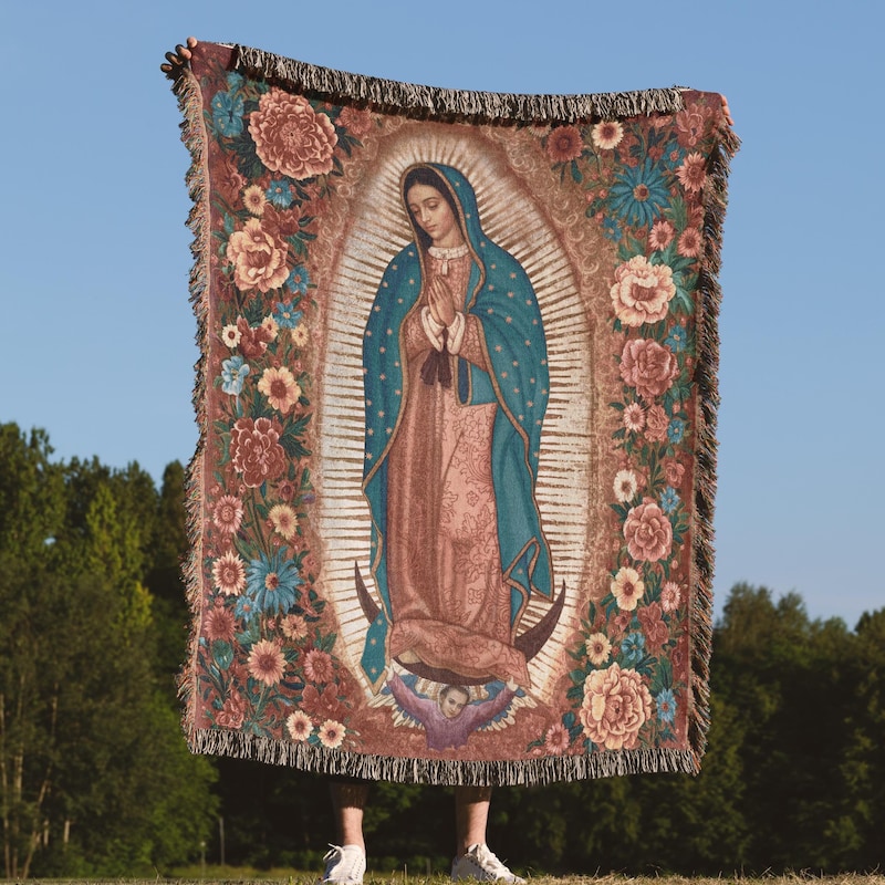 Mary Woven Throw Blanket - Etsy