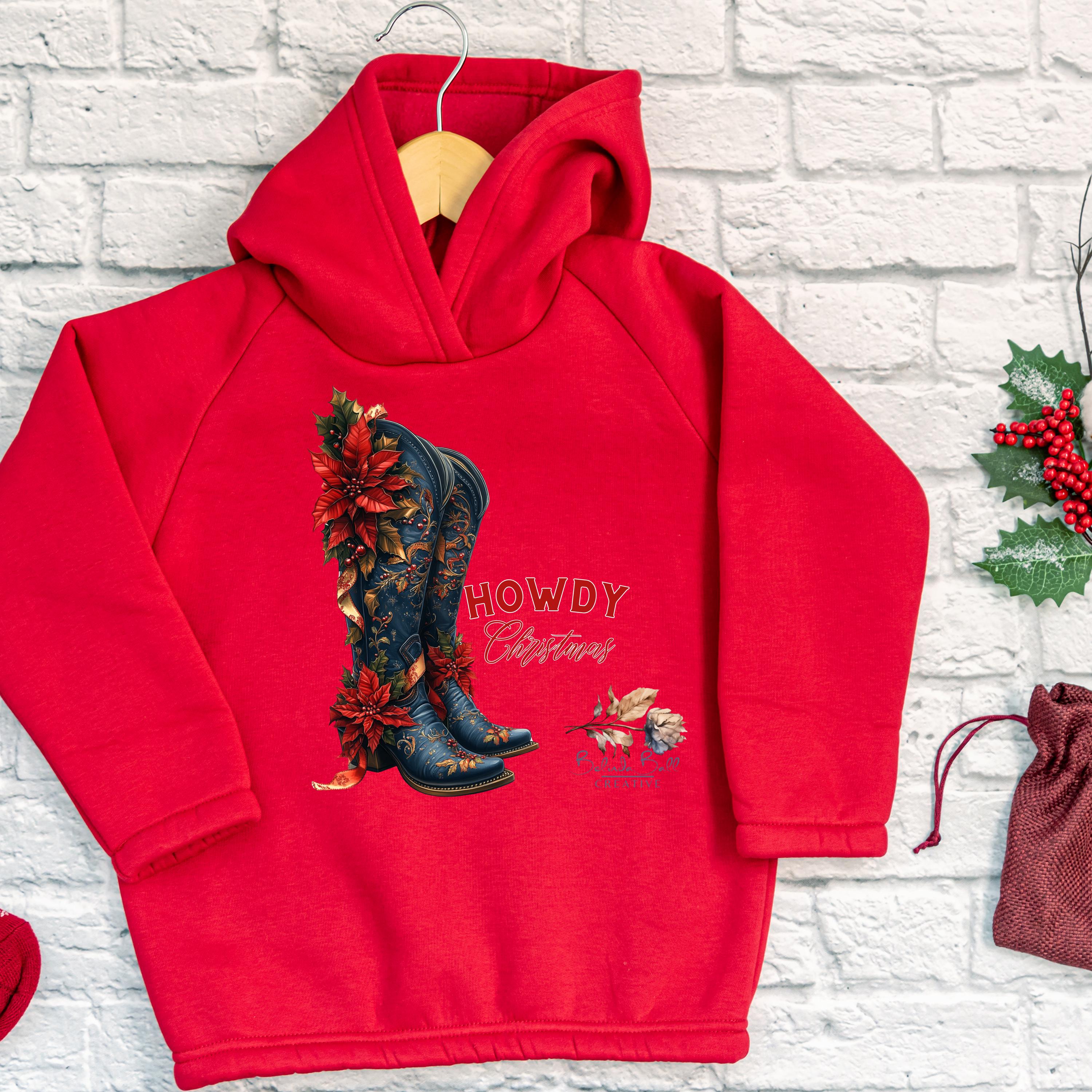 Printable Howdy Christmas Boots PNG, Cowboy Coquette Bow, Western ...