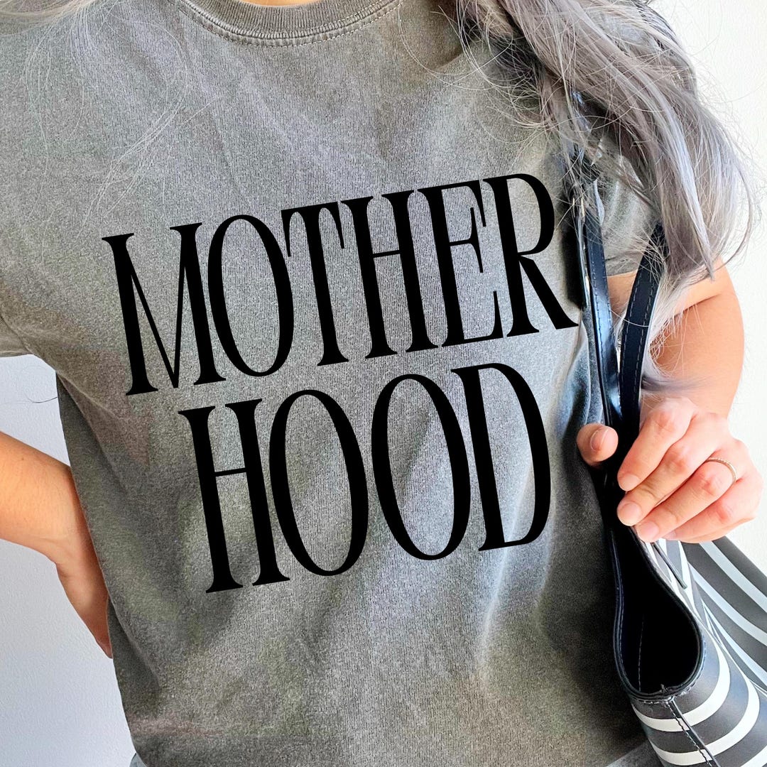 Printable Motherhood Font PNG Design, Fun Font Sublimation PNG, T-shirt ...