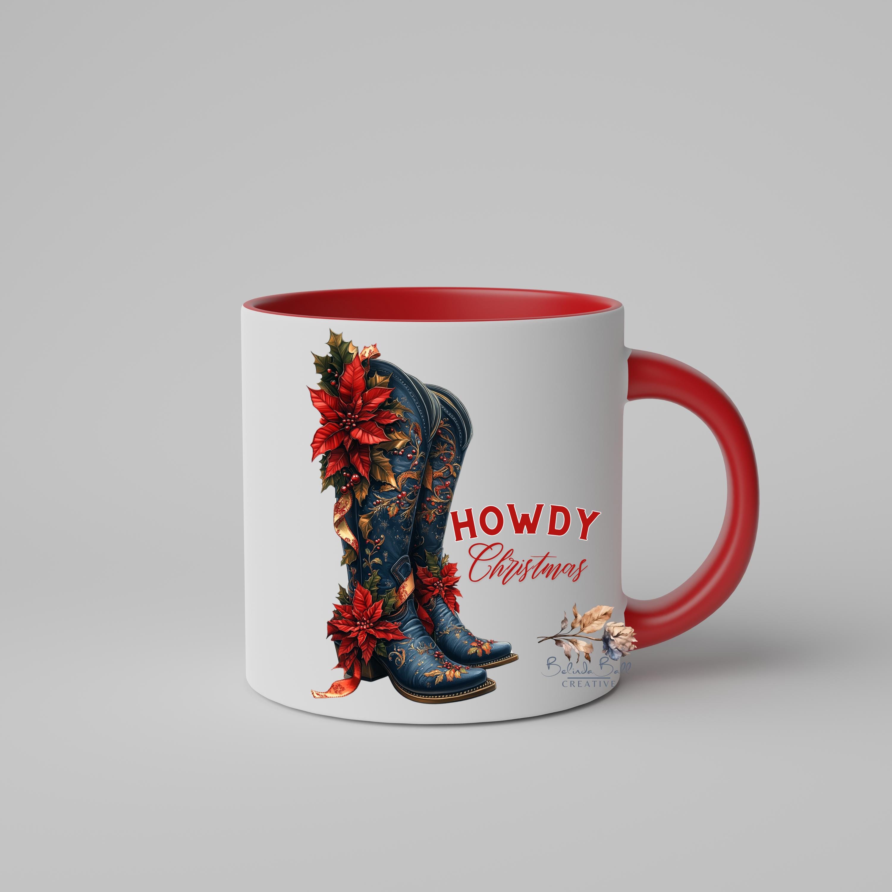 Printable Howdy Christmas Boots PNG, Cowboy Coquette Bow, Western ...