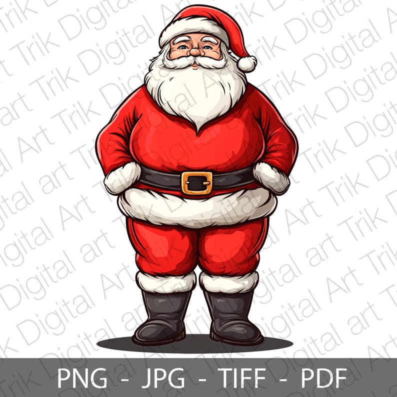 Santa Claus PNG, Art PNG, Silhouette, Png, Clipart PNG, Print ...
