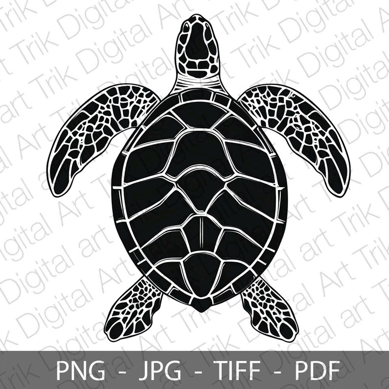 Sea Turtle PNG, Art PNG, Silhouette, Png, Clipart PNG, Print, Vector ...