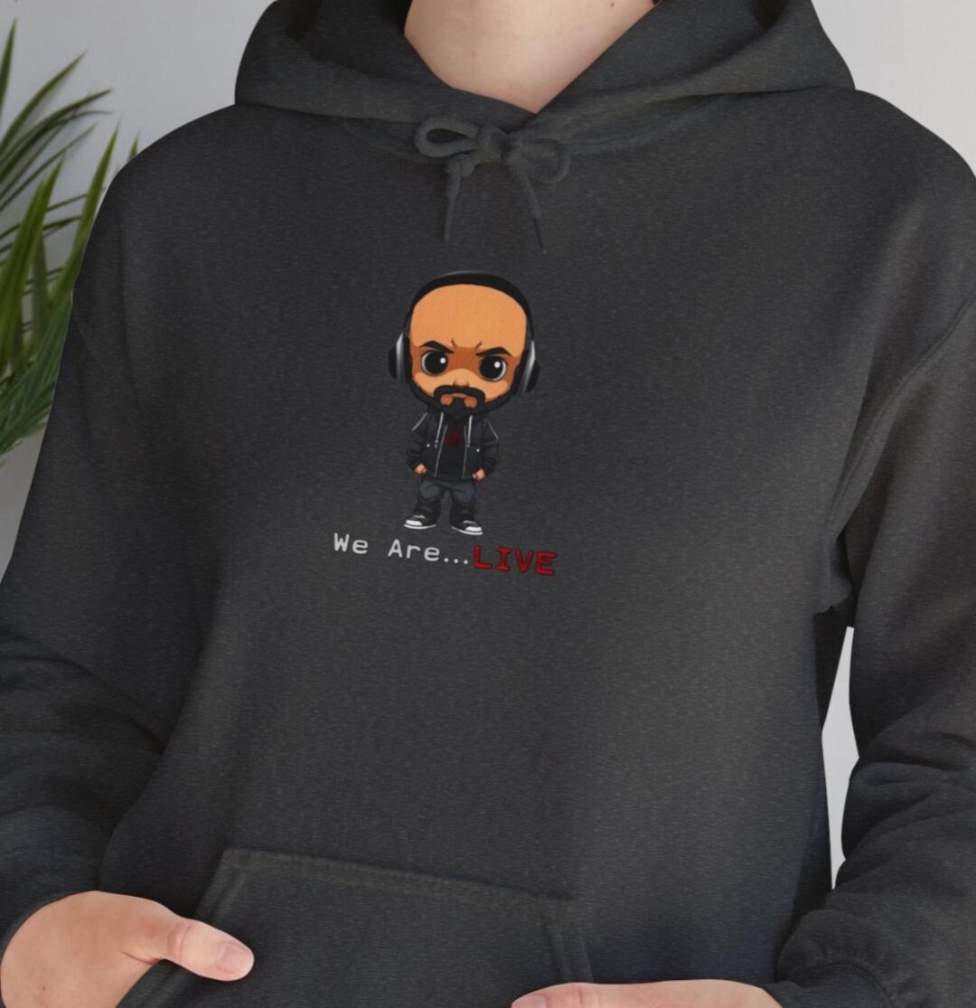 Channel Eighty's We Are LIVE Hoodie, Eightycanadian Sweatshirt, Youtube ...