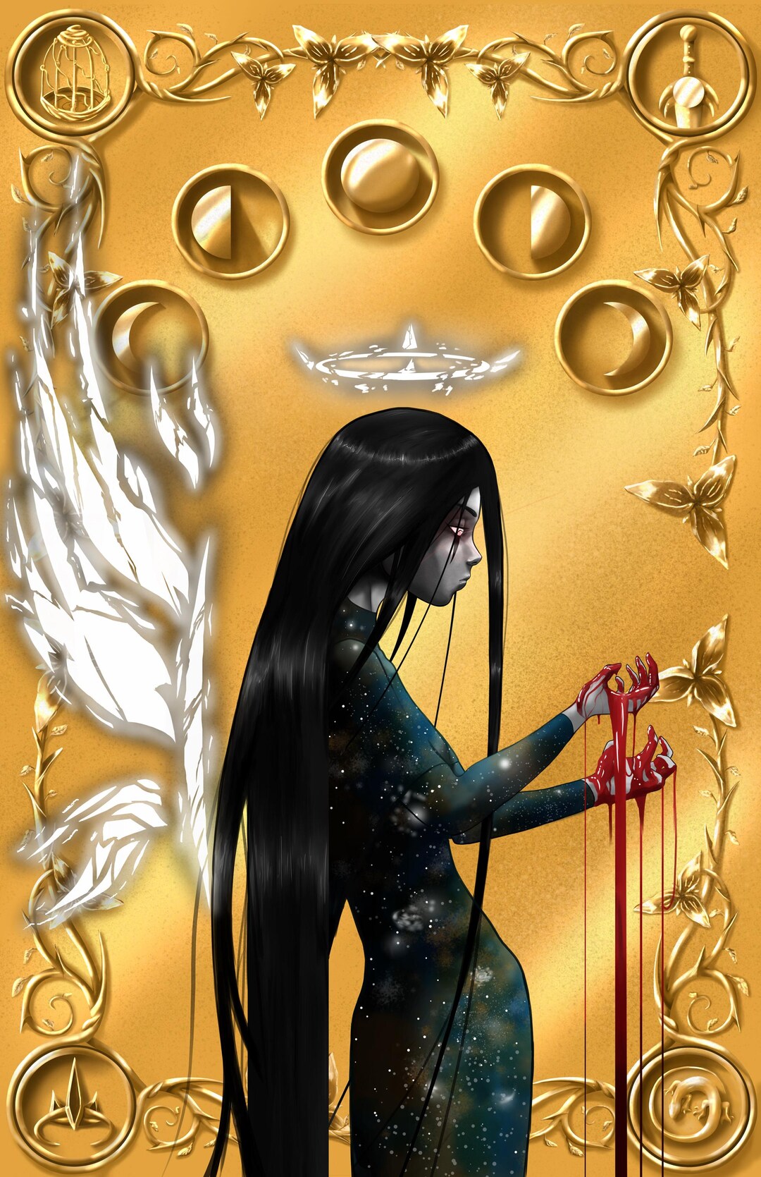 The Wicked One; a Muta Art Print 11"x17" - Etsy