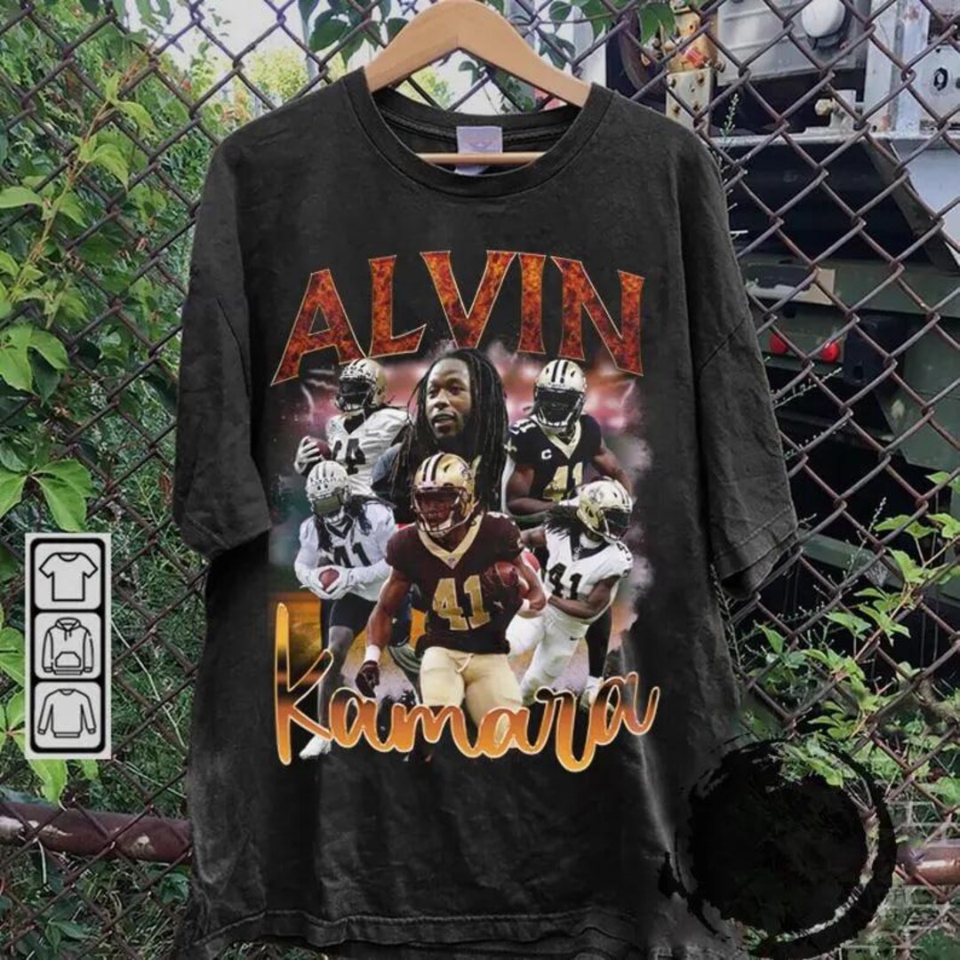 Alvin Kamara Vintage 90s Graphic Style T-shirt, Alvin Kamara Shirt ...