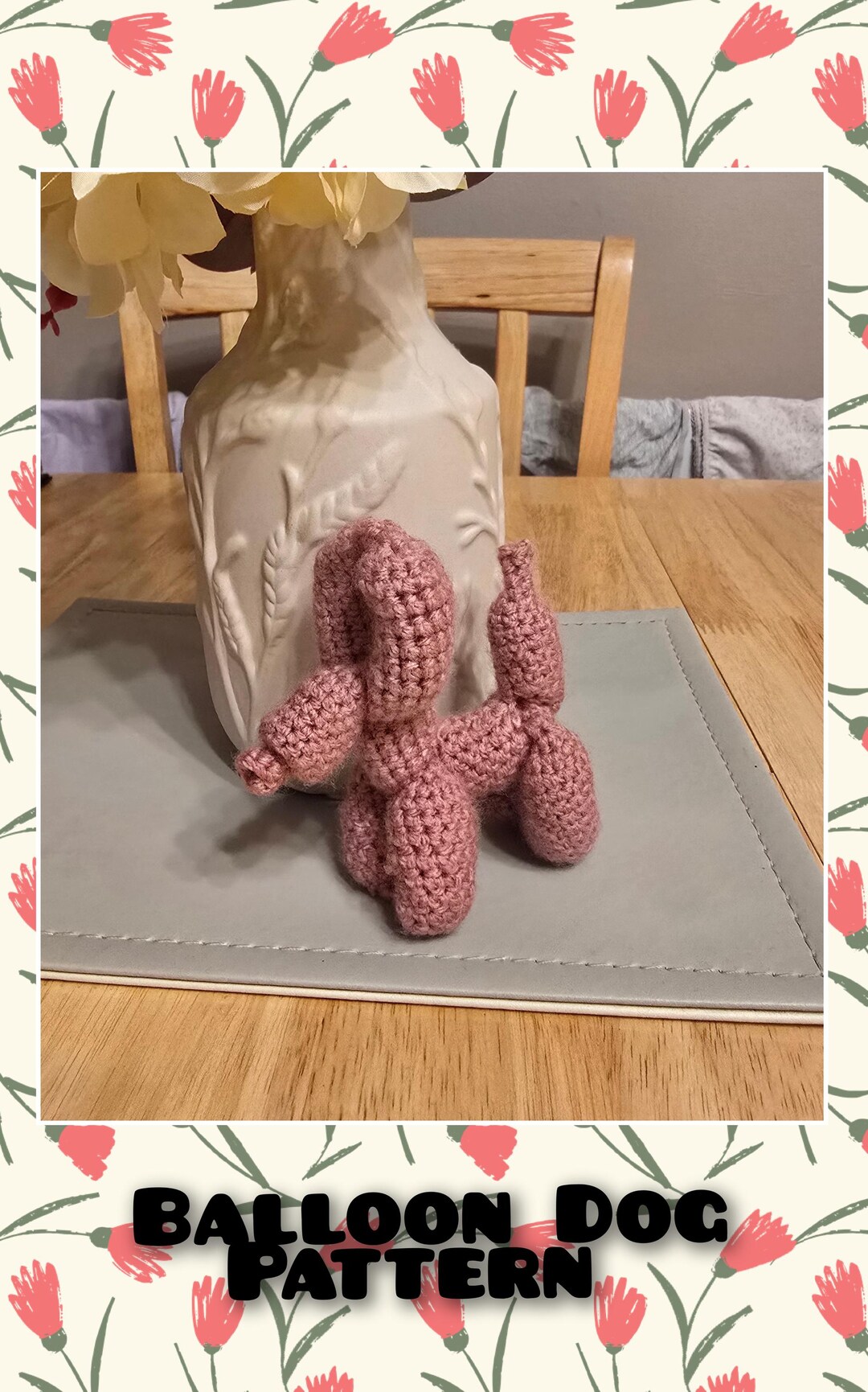 Crochet Pattern Balloon Dog - Etsy
