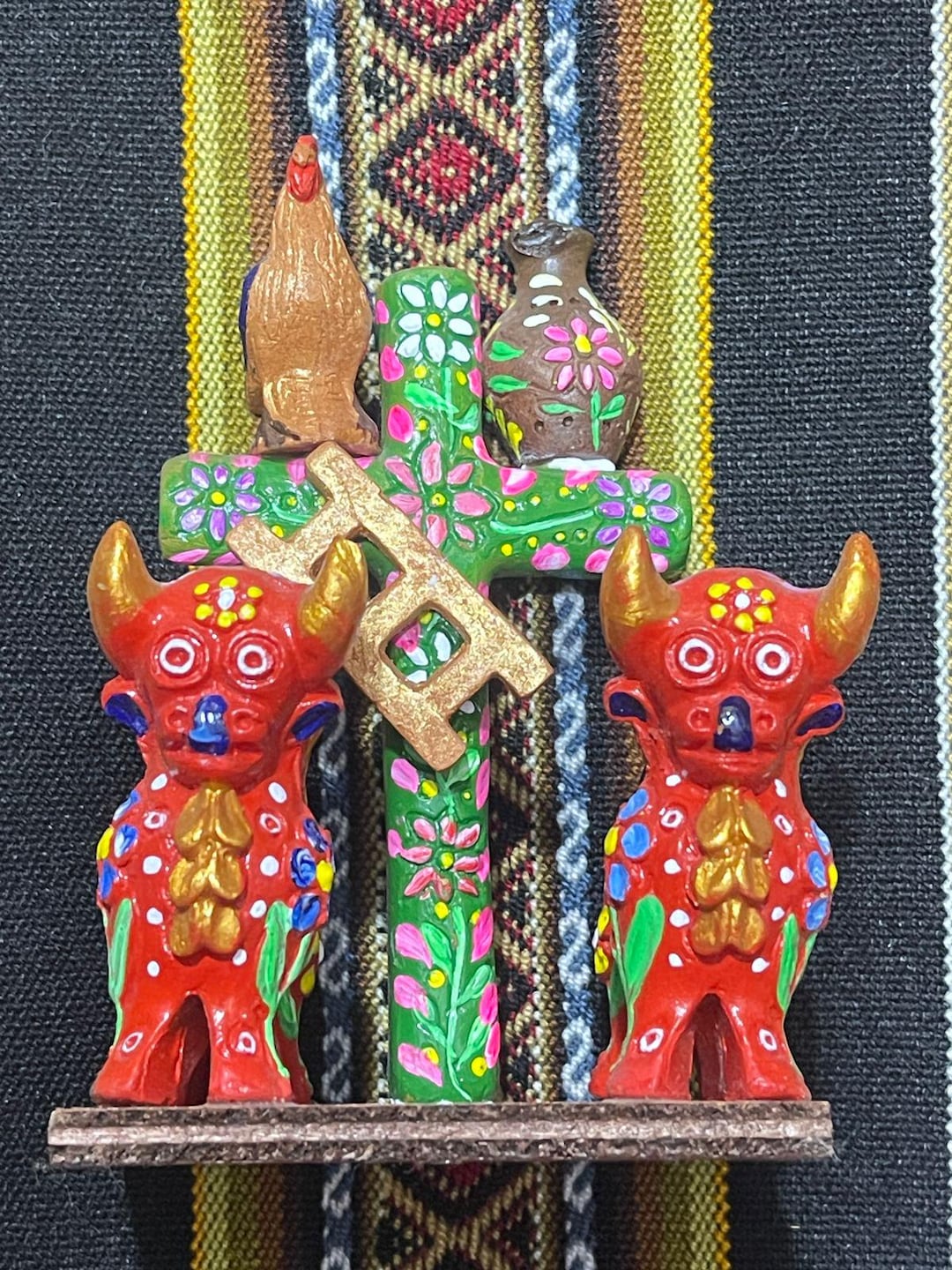 Pucara Bulls, Andean Ceramic Art, Good Fortune, Home Protection - Etsy