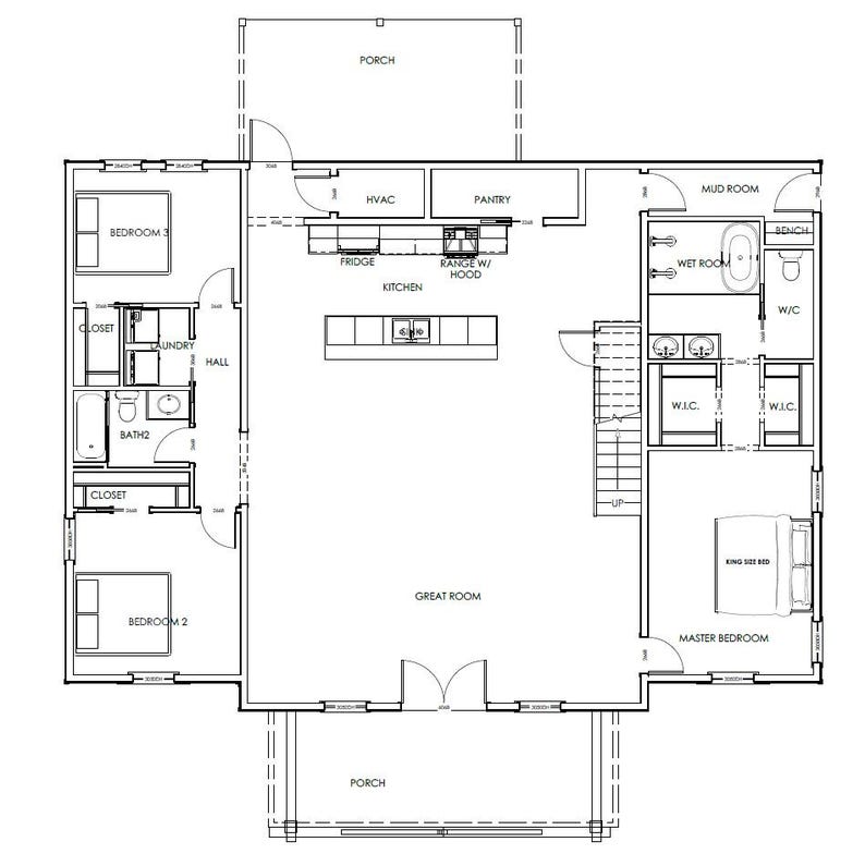 Barndominium House Plan: 3 Bed, 2 Bath With Loft (2,365 Sqft ...