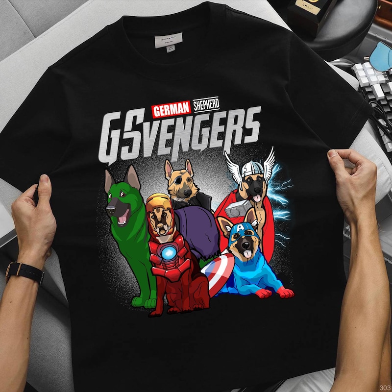 German Shepherd T Shirt Fist Pump - Etsy Canada