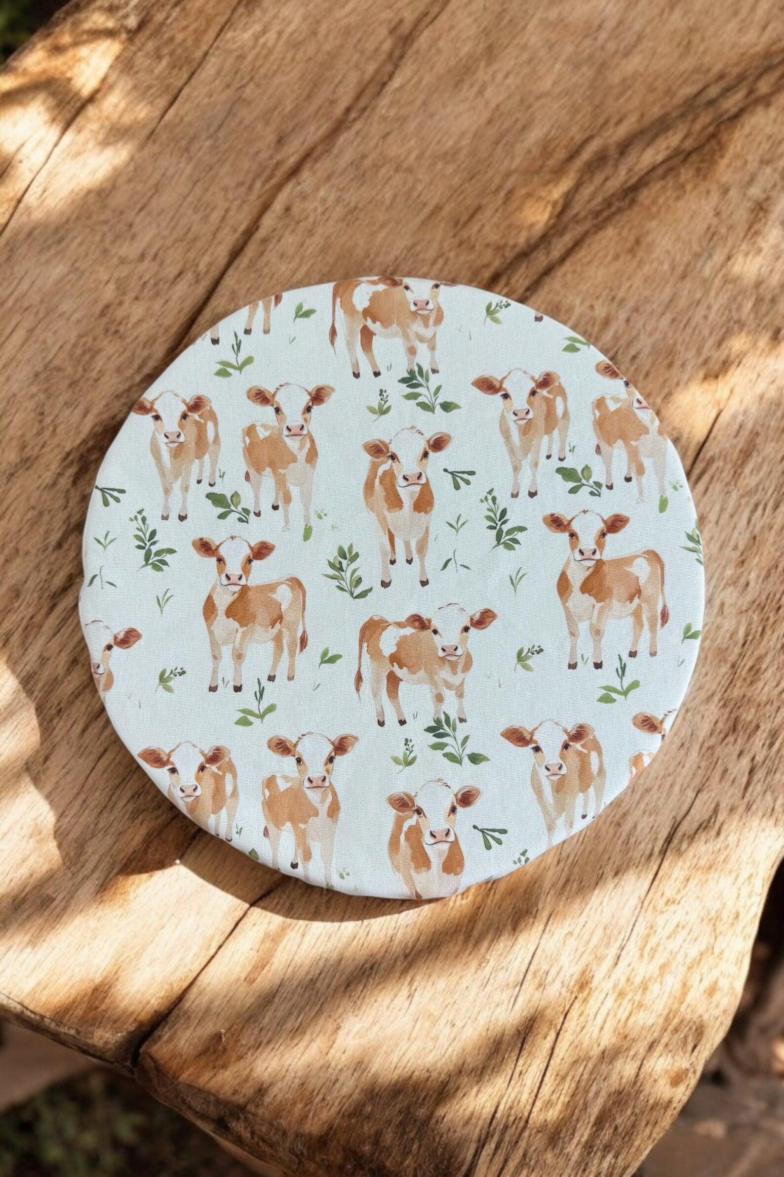 Jersey Cow Bowl Cover - 11in - Etsy