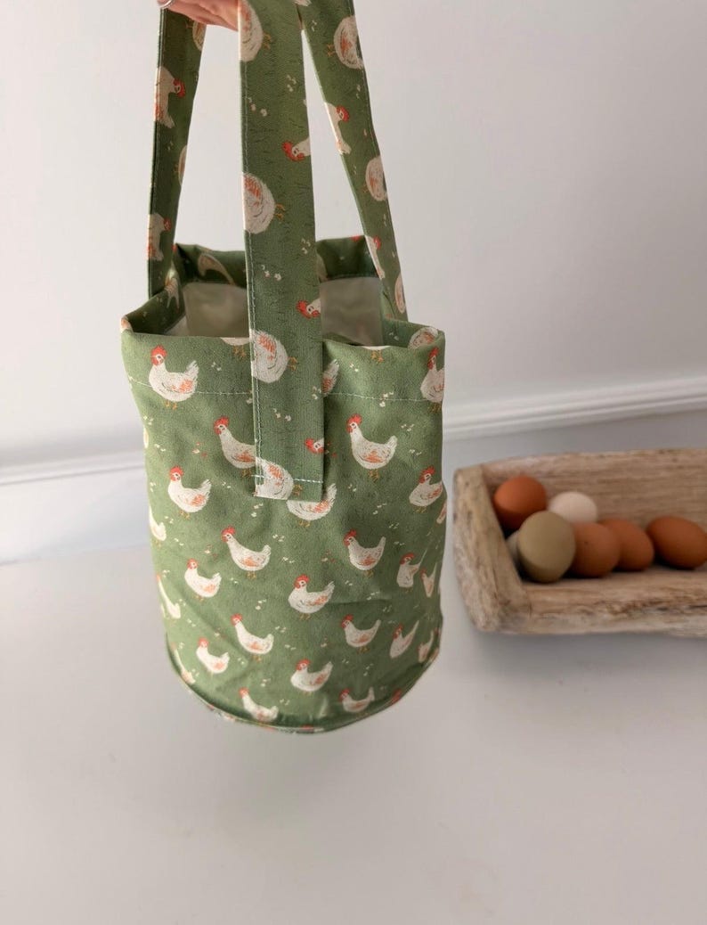 XL Chicken Egg Collection Bag (holds 21 Eggs) - Etsy