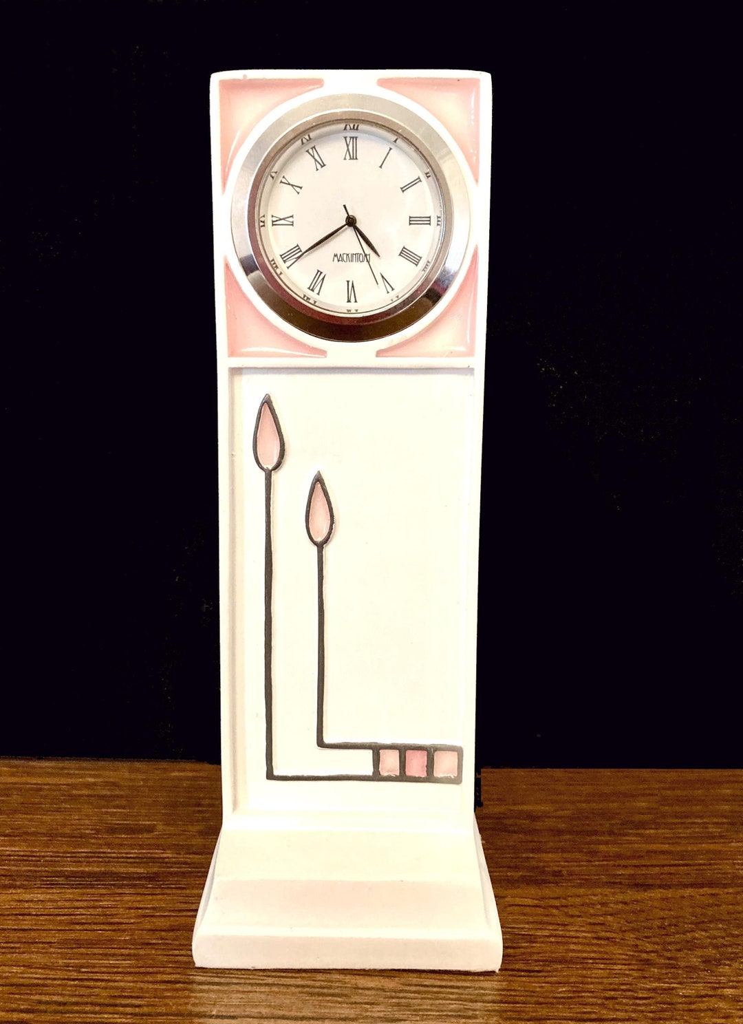 Charles Rennie Mackintosh Inspired Clock by Small World Scotland - Etsy UK