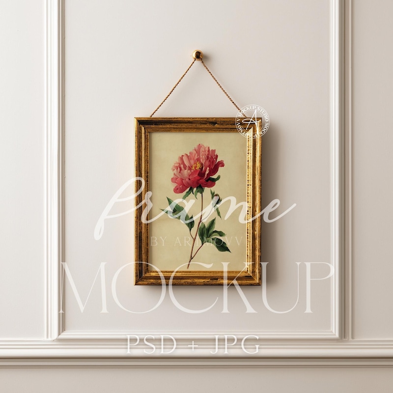 Decorative Frame Mockup - Etsy