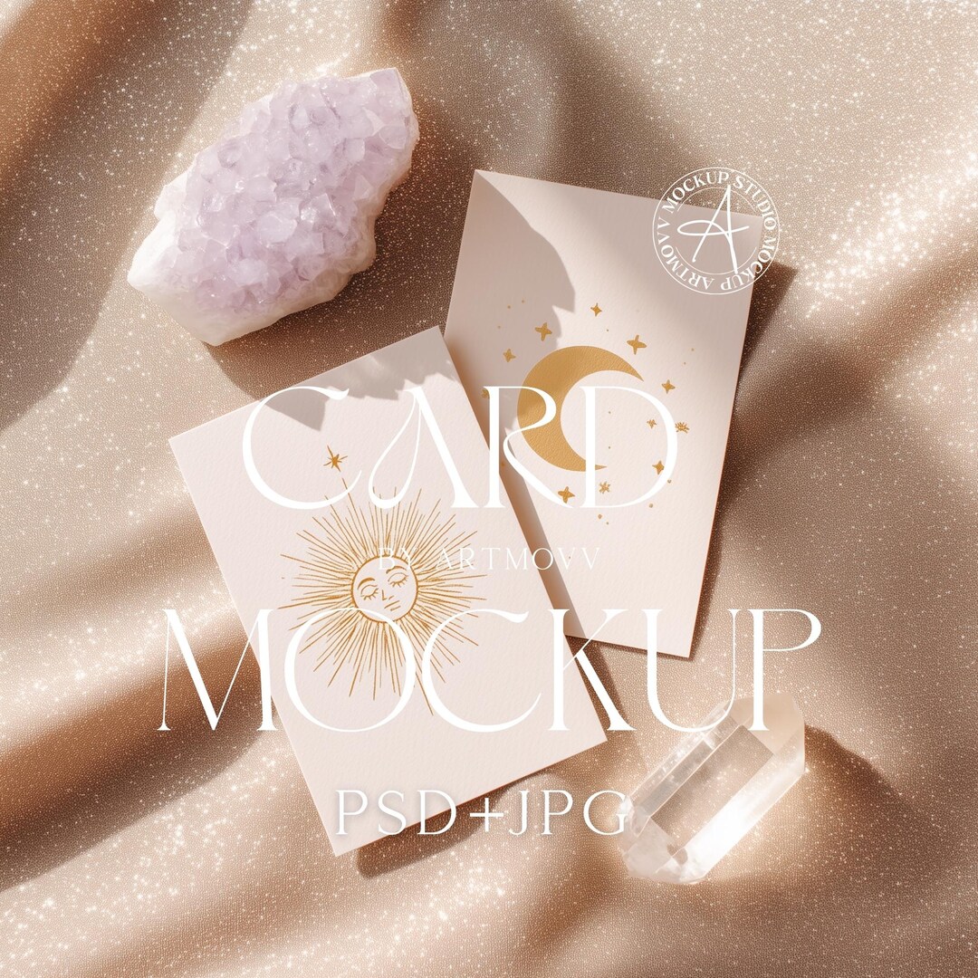 Meditation Affirmation Card Mockup, Social Media Affirmation Card ...