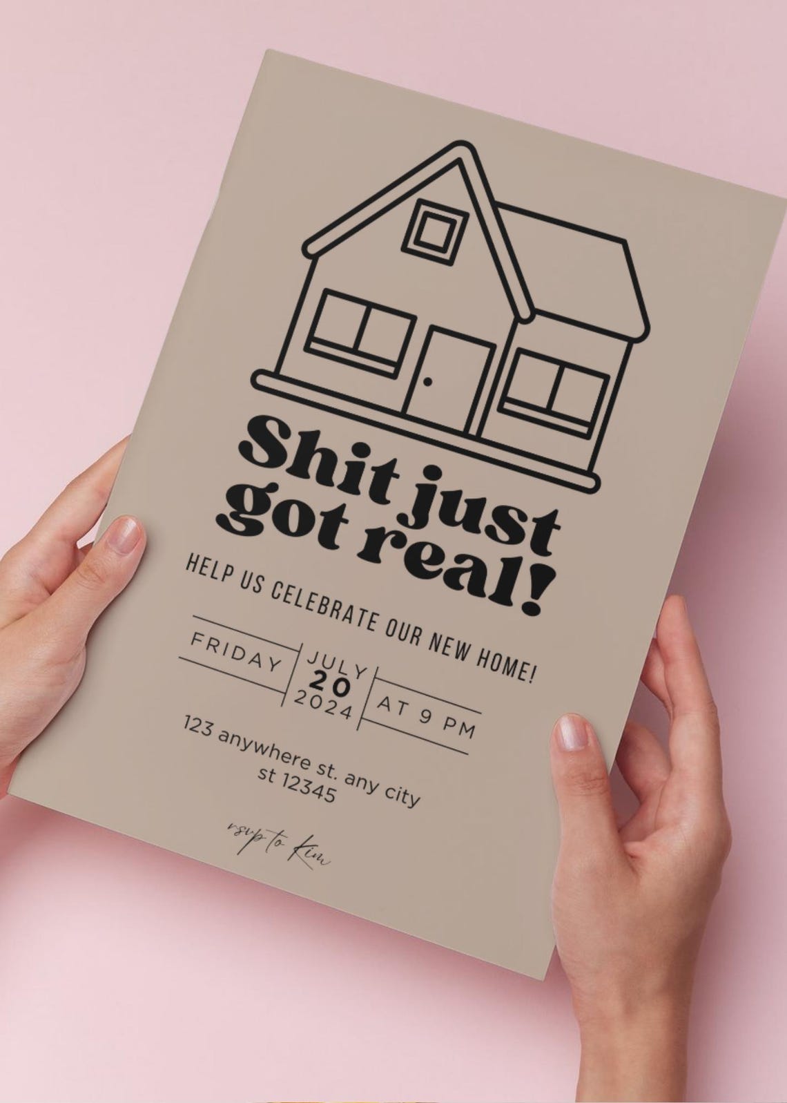 Housewarming Party, Housewarming Party Invitation, New Home ...