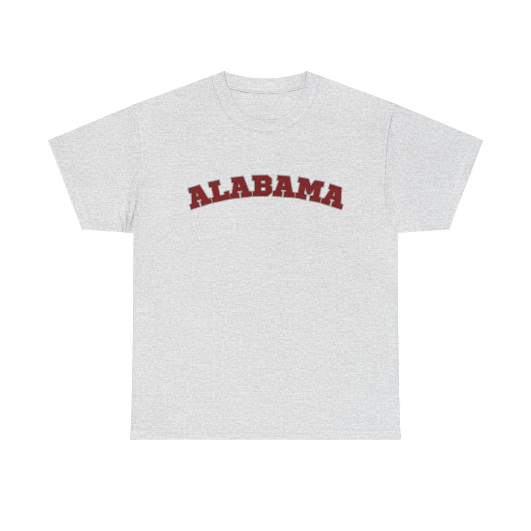 Alabama Crimson Tide T-shirt College Football Fan Tee, University of ...