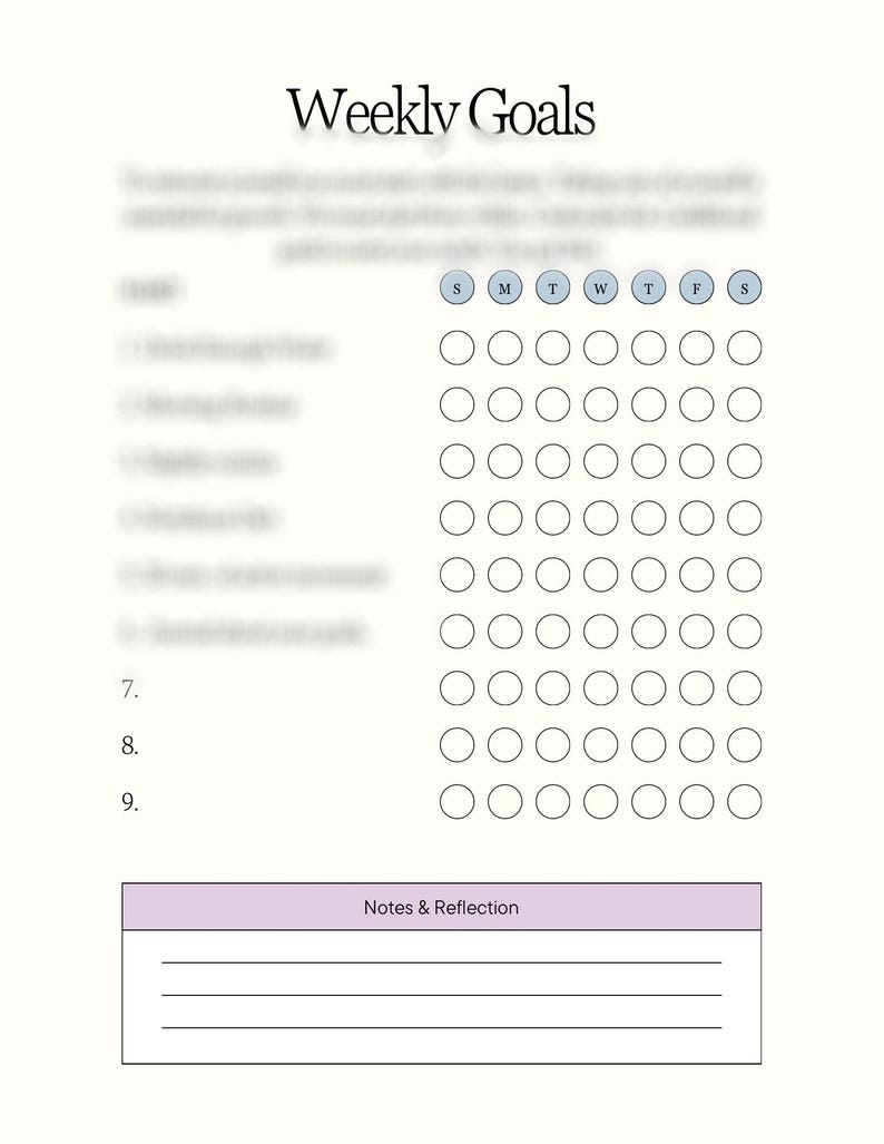 2025 GLOW UP GUIDE - Etsy