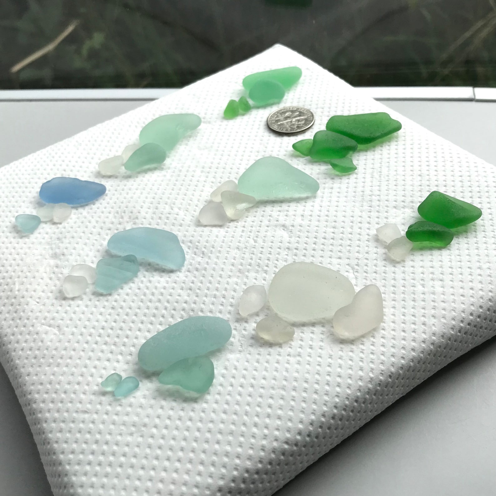 Sea Glass Fish Natural Surf Tumbled Beach Glass Art Mosaic and Craft ...