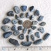 32 Slag Sea Glass Beads Drilled 1.5mm Holes Natural Surf Tumbled ...