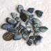 32 Slag Sea Glass Beads Drilled 1.5mm Holes Natural Surf Tumbled ...