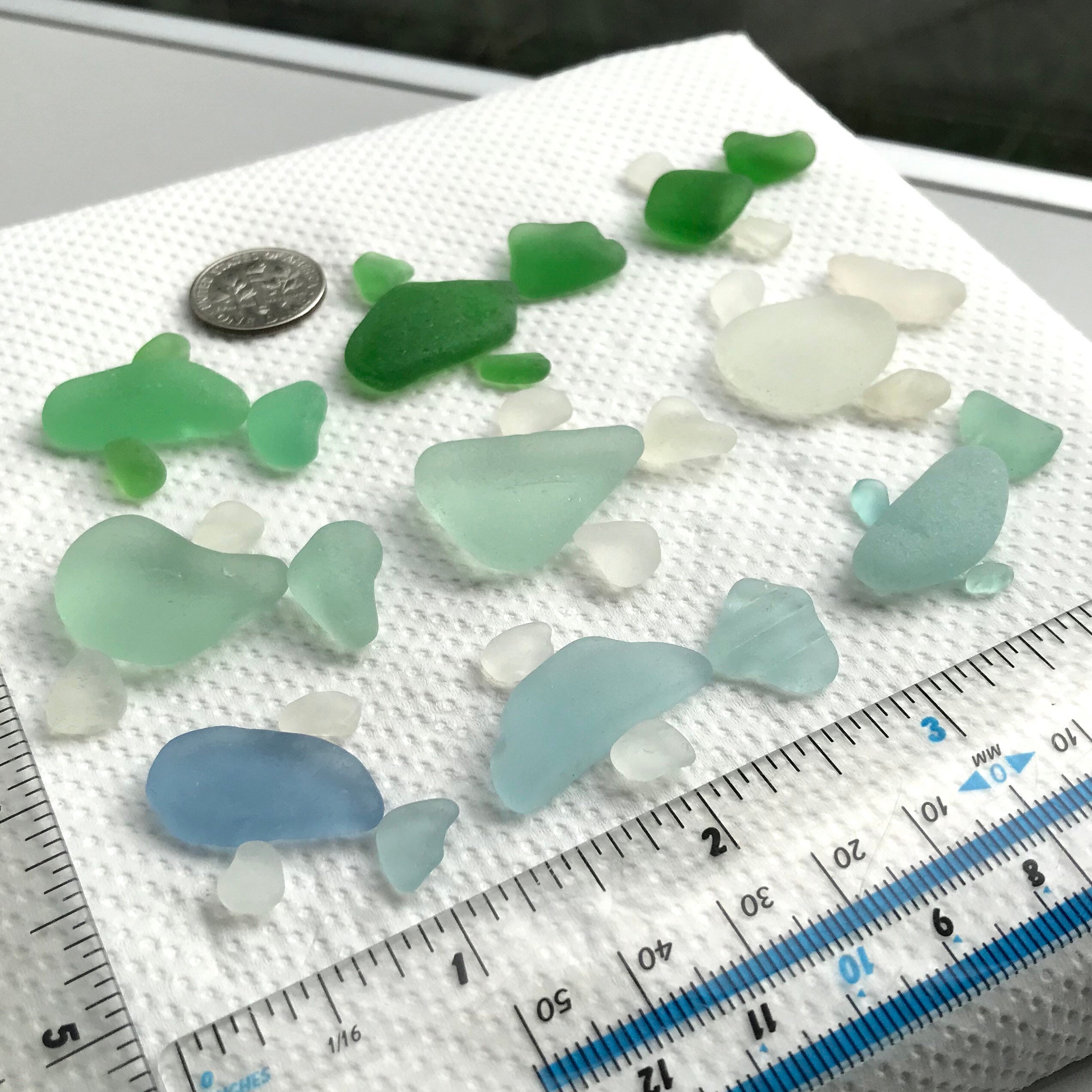 Sea Glass Fish Natural Surf Tumbled Beach Glass Art Mosaic and Craft ...
