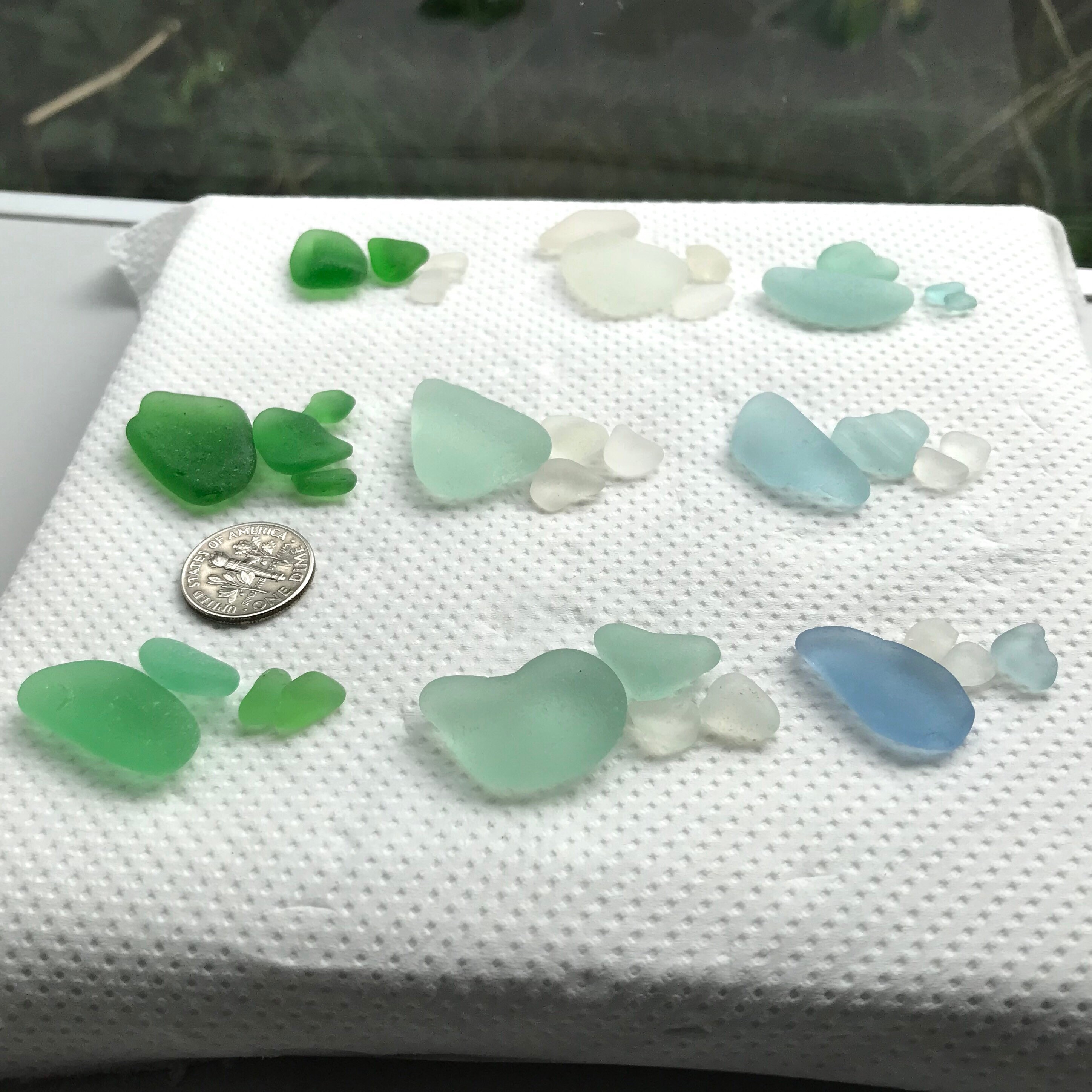 Sea Glass Fish Natural Surf Tumbled Beach Glass Art Mosaic and Craft ...