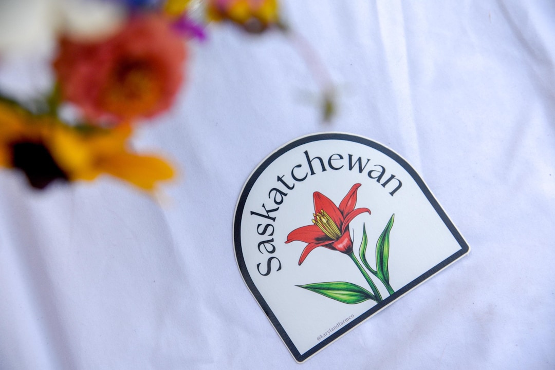 Saskatchewan Sticker - Etsy