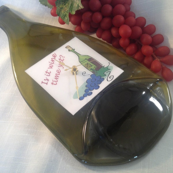 Wine Bottle Clock - Etsy