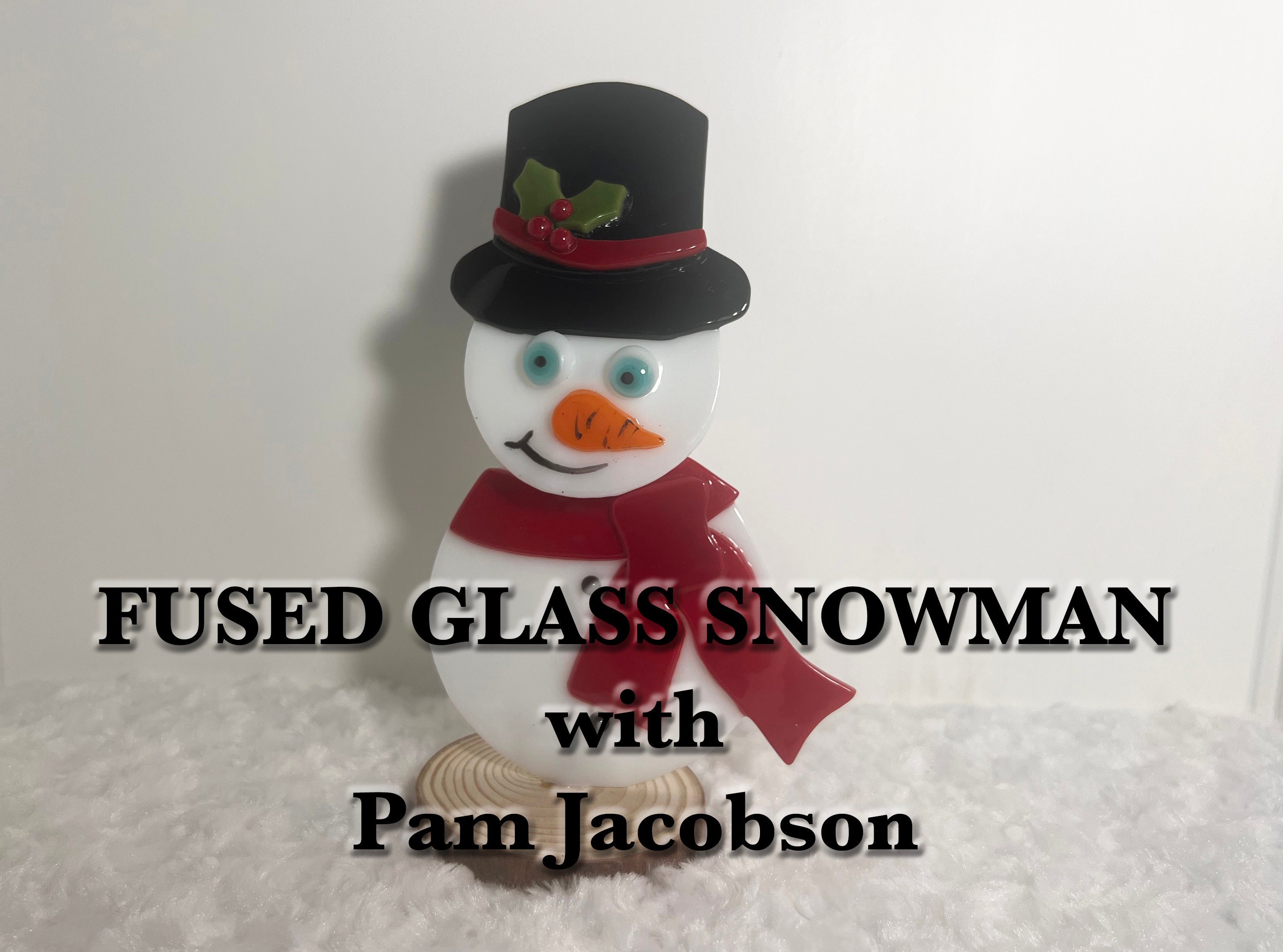 Fused Glass Snowman Bobblehead Pattern - Etsy
