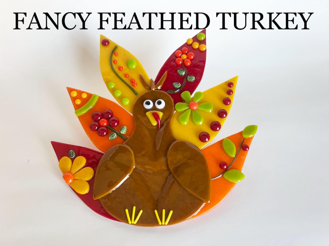 Fancy Feathered Turkey Pattern - Etsy