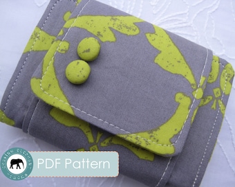 Penelope Wallet Checkbook Sewing Pattern PDF instant | Etsy