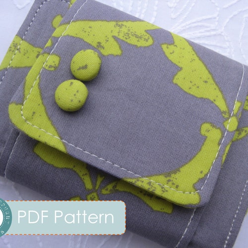 Penelope Wallet Checkbook Sewing Pattern PDF instant - Etsy