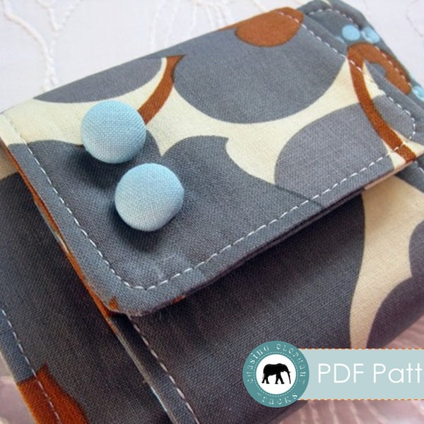 Penelope Wallet Checkbook Sewing Pattern PDF (instant Download) - Etsy ...