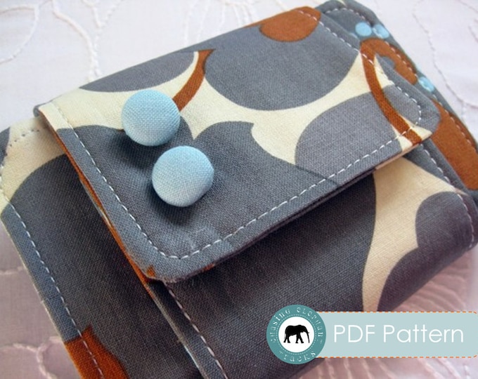 Penelope Wallet Checkbook Sewing Pattern PDF (instant Download) - Etsy ...