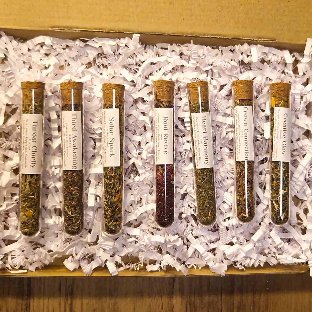 7 Chakra Tea Blends | Herbal Teas for Mindfulness, Healing & Balance ...