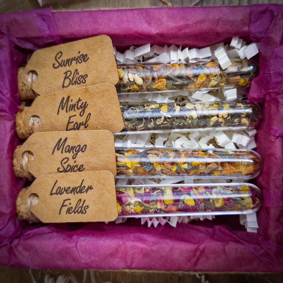 Loose Leaf Herbal Tea | Samples | Four Blends Available - Etsy