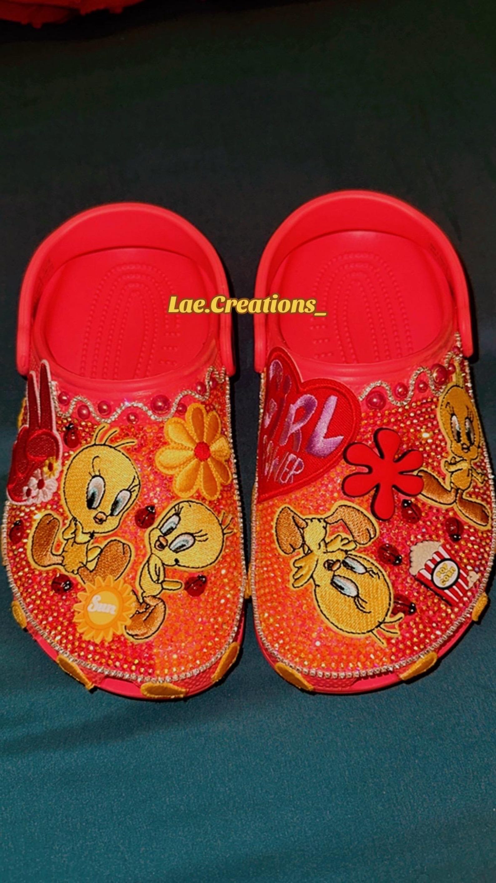 Custom Crocs, Custom Clothes, Custom Designs, Bling, Painting, DIY - Etsy