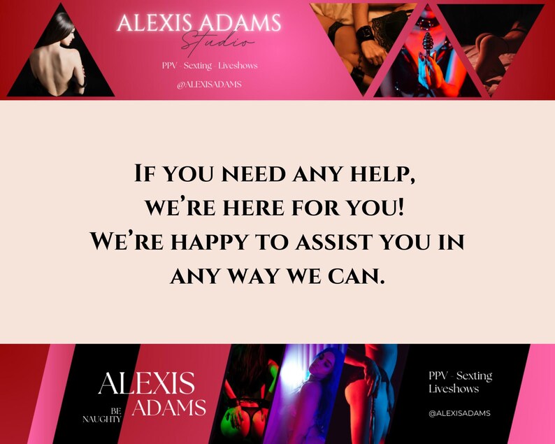 Customizable Onlyfans Banner Template | Social Media Promotion Banner ...