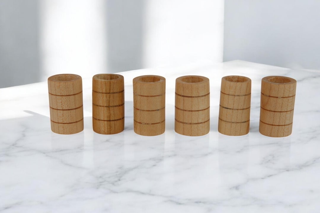 Hand-crafted Wood Dreadlock Beads - Etsy