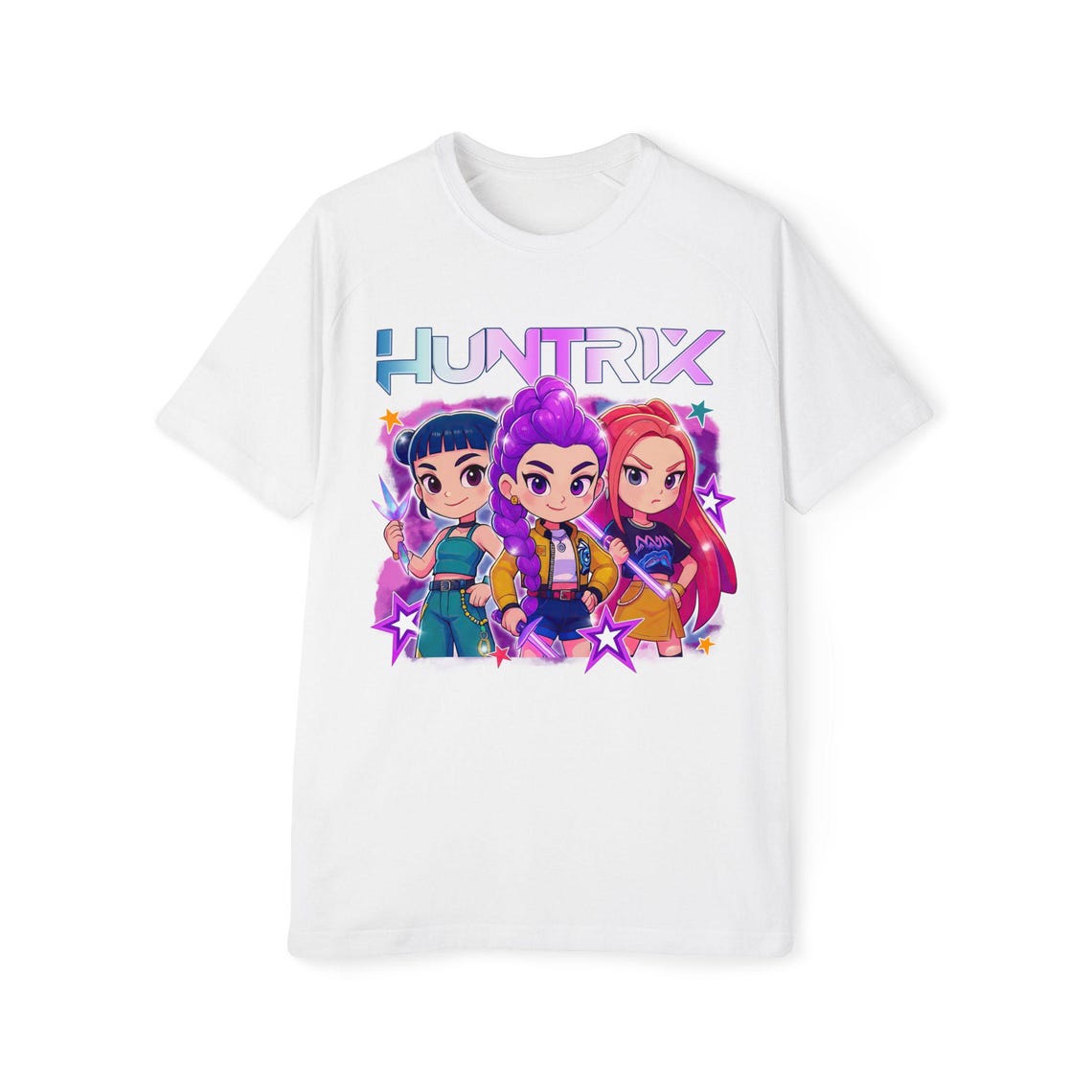 Huntrix Kpop Demon Hunters Digital Download, PNG File, Girl Group Shirt ...